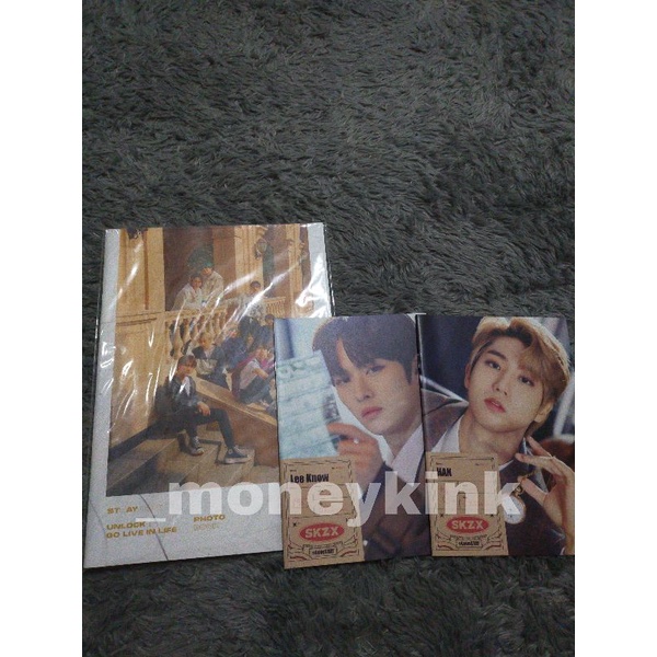 Jual stray kids photobook unlock: go live in life, first fanmeeting lee ...