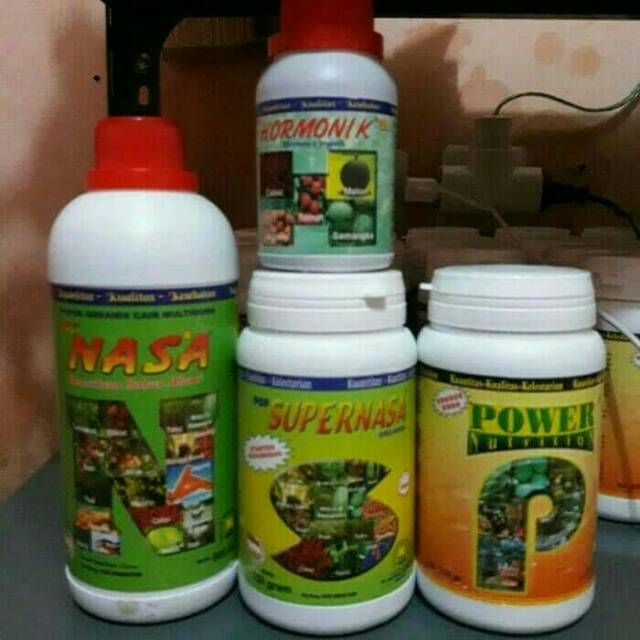 Jual Paket Pupuk Pertanian Organik NASA Terlengkap -HUMUS Pertanian ...