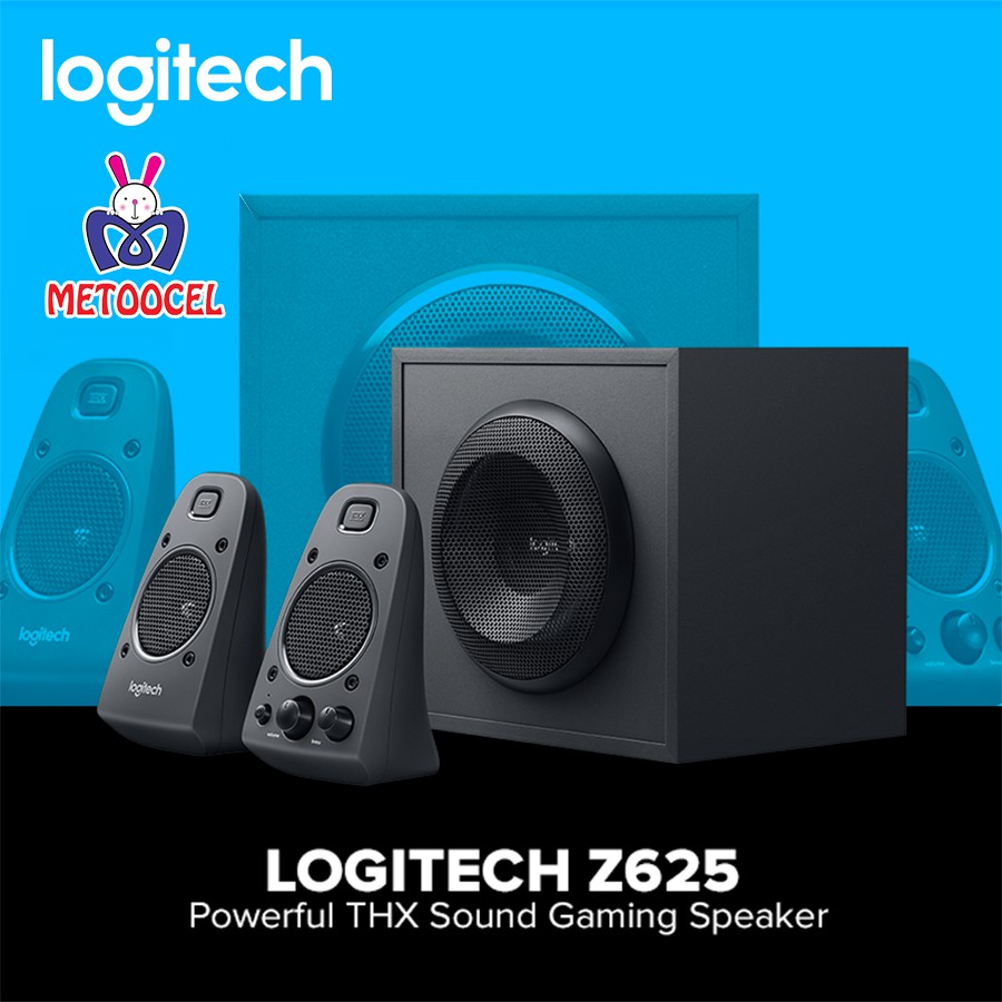 Jual Logitech Z625 2.1 THX Certified Multimedia Speakers System Gaming | Shopee Indonesia