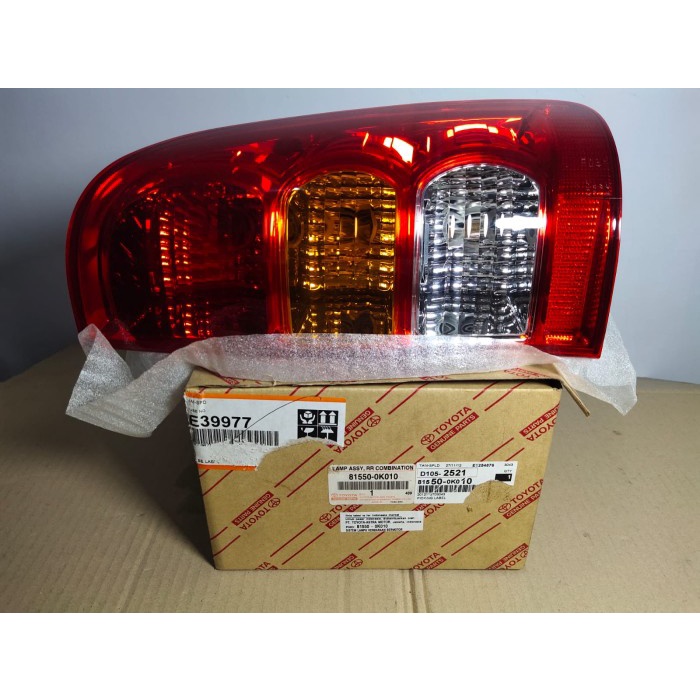 Jual Lampu Stop Lamp Belakang Kanan Hilux Lama Asli Original 81550 ...
