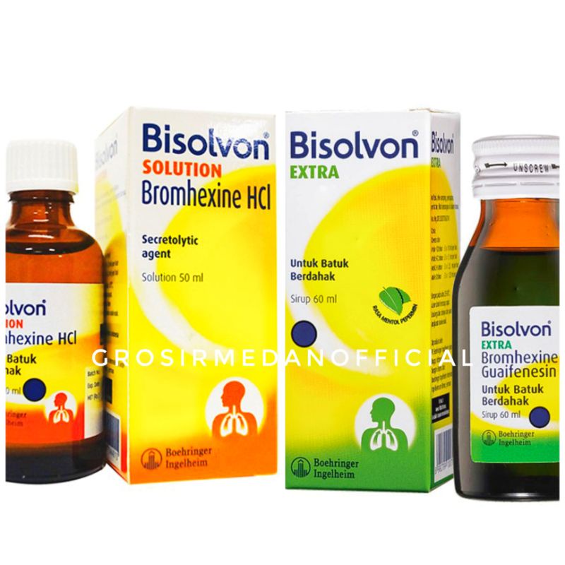 Jual BISOLVON EXTRA - BISOLVON SOLUTION | Shopee Indonesia
