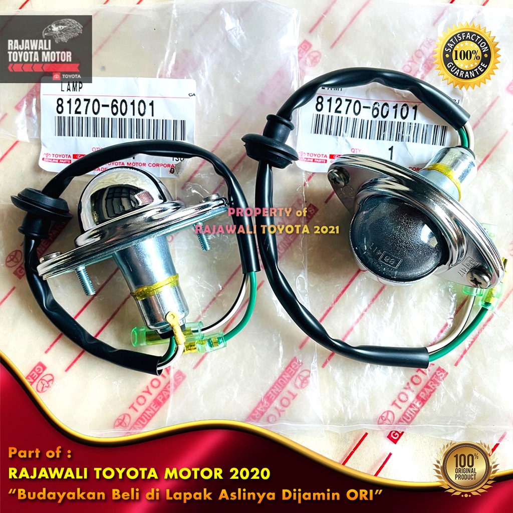 Jual Lampu Plat Nomor Hardtop 2F BJ40, FJ40 Belakang License Plate New ...