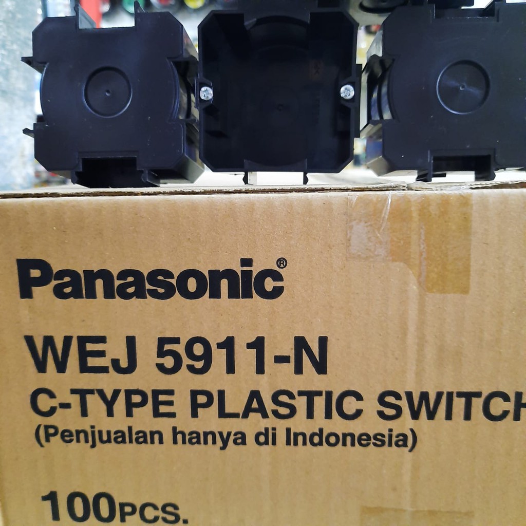 Jual Inbow Dus/Box Single Panasonic Hitam C-Type Wej 5911N | Shopee ...