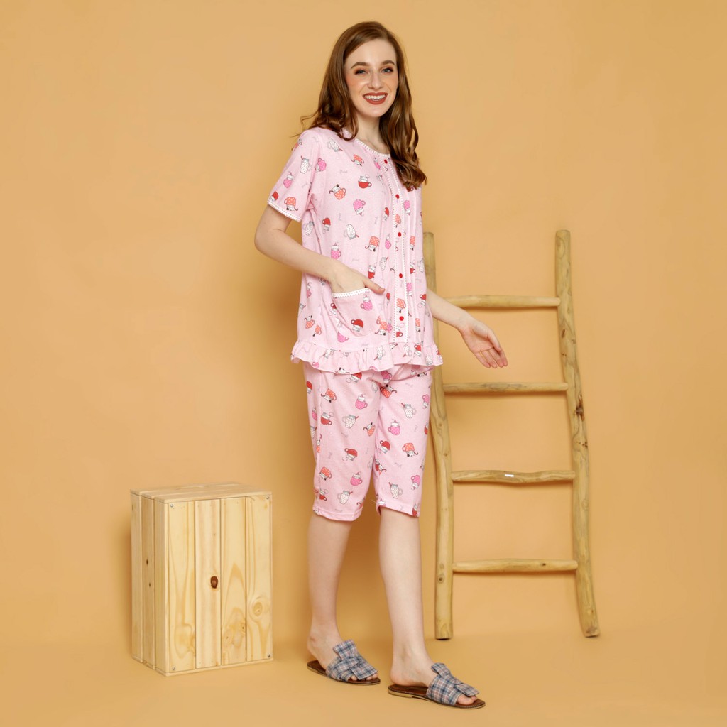 Jual GREET NIGHT WEAR - Baju Tidur Model : D-400 / BD (Size M) | Shopee ...