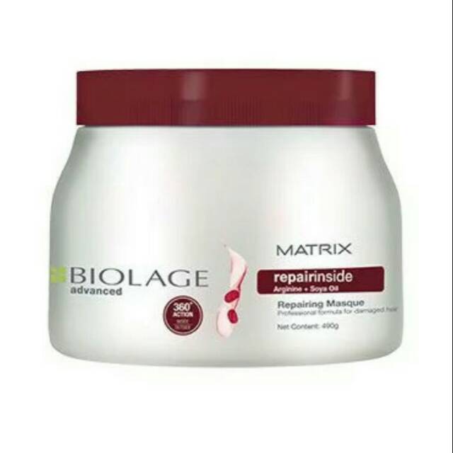 Jual MATRIX BIOLAGE REPAIRINSIDE 490gr / Masker Untuk Rambut Rusak ...