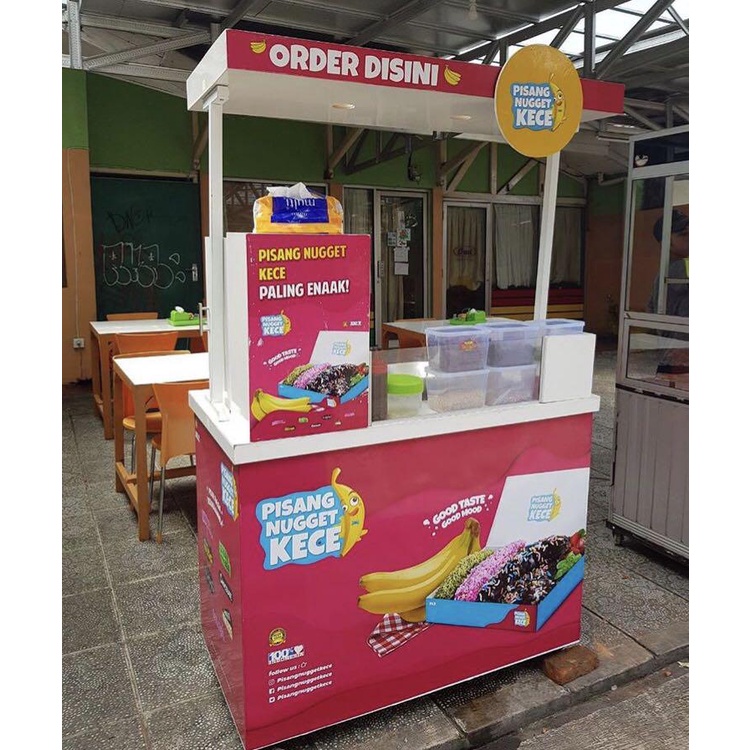 Jual STIKER STICKER METERAN GEROBAK JUALAN EVENTDESK MEJA PROMOSI ...