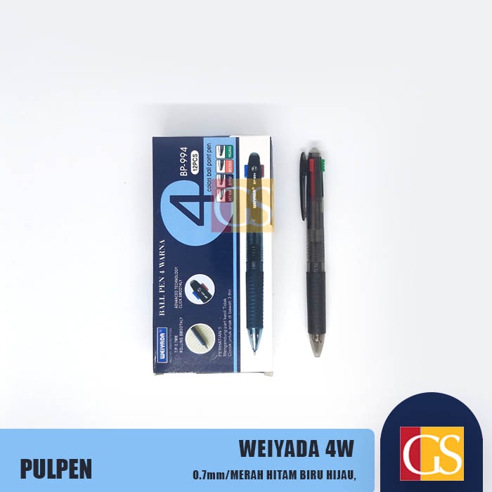 Jual PULPEN 4 WARNA WEIYADA ( 1pcs) | Shopee Indonesia