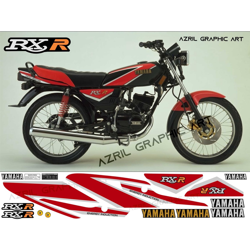 Jual Striping Yamaha RX R , RX S, RX SPESIAL | Shopee Indonesia