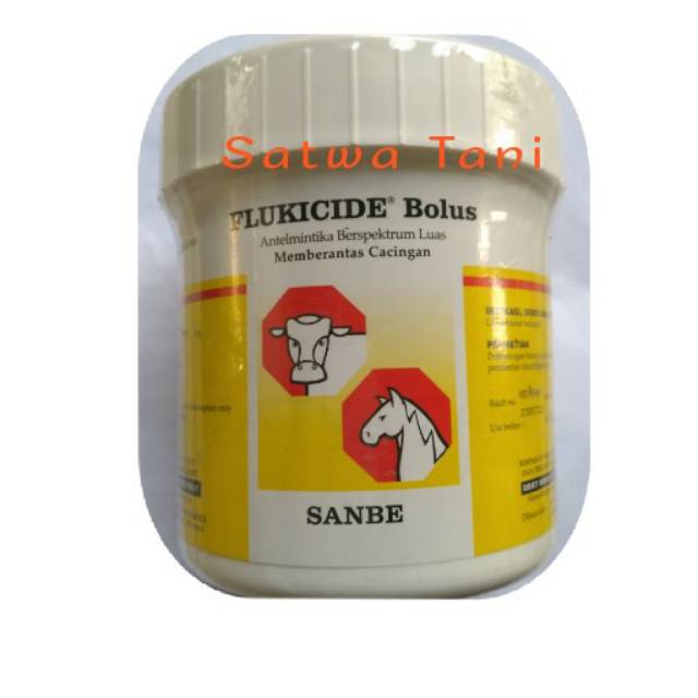 Jual Flukicide bolus isi 42 bolus (ampuh untuk cacing hati) | Shopee ...