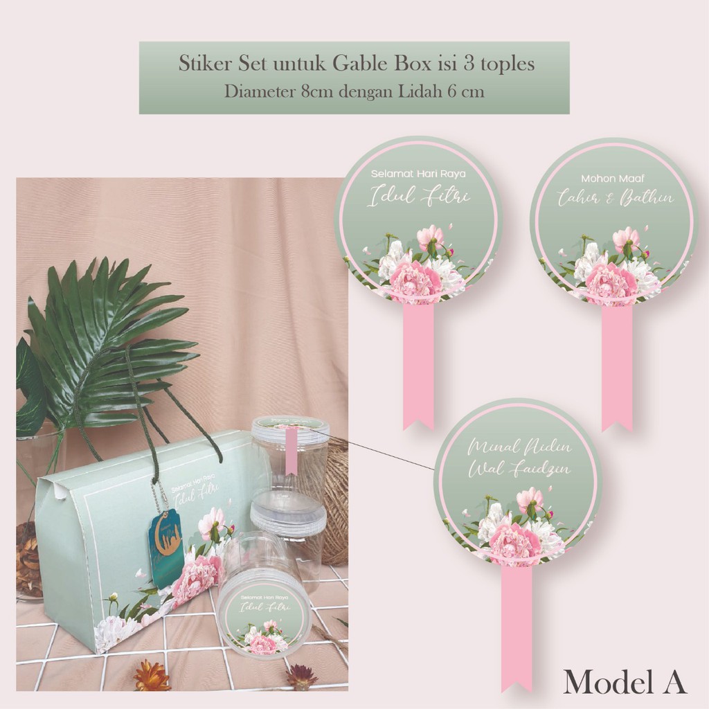 Jual SET STIKER GABLE BOX DESIGN SOFT | Shopee Indonesia