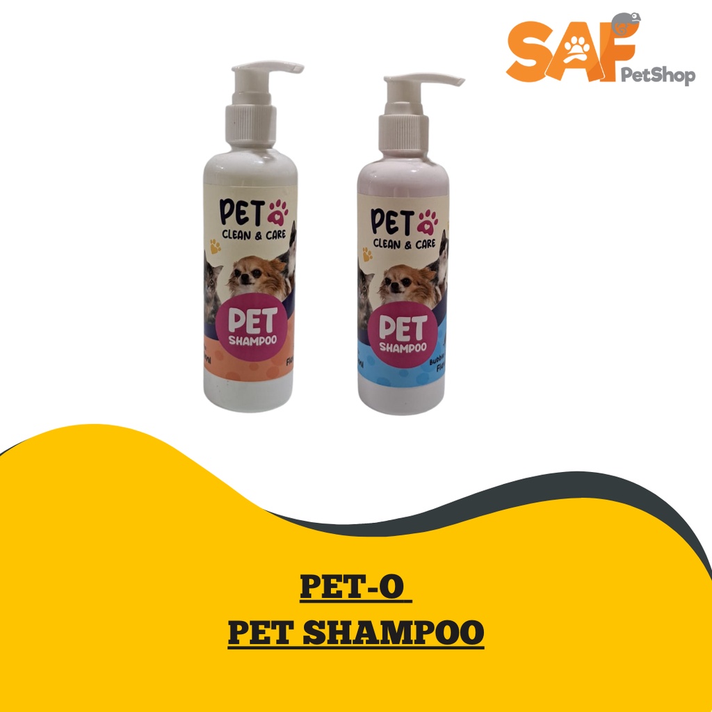 Jual PET-O SABUN SHAMPOO UNTUK KUCING ANJING DAN HEWAN BERBULU LAINNYA ...