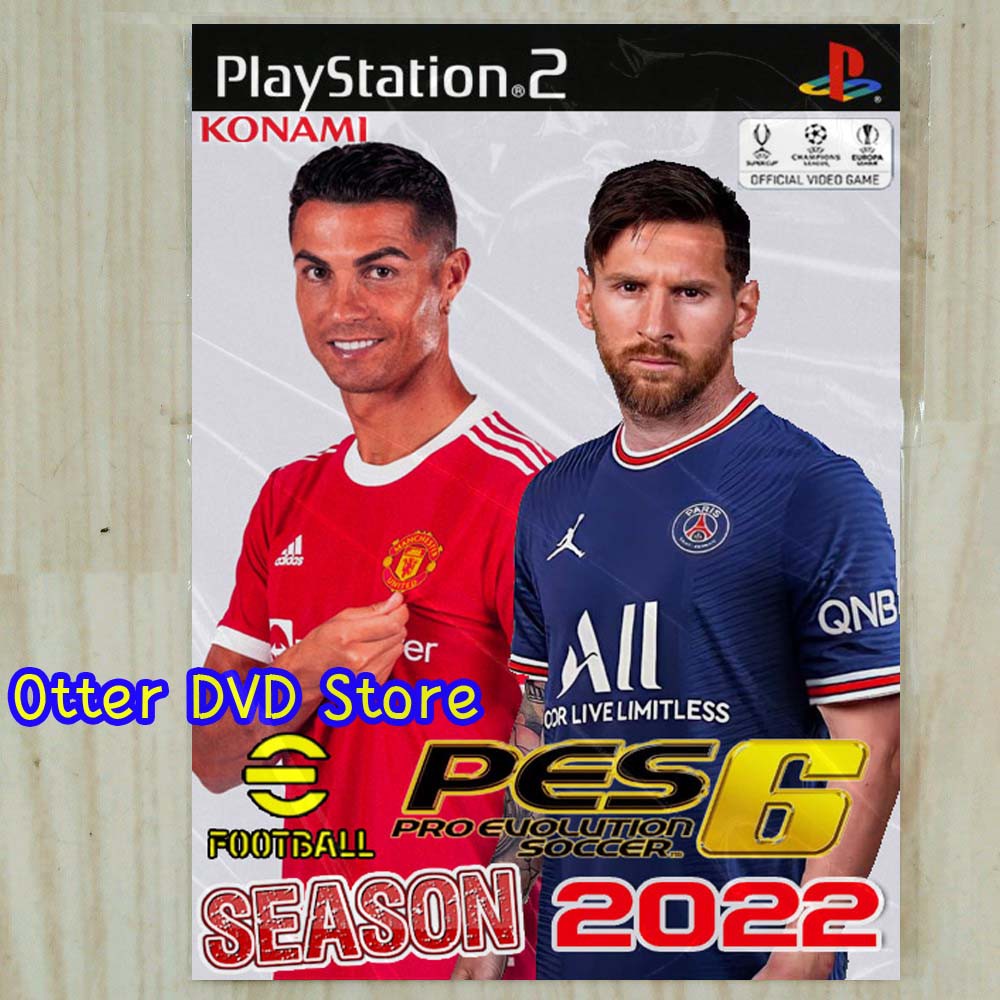 Jual Kaset Game PS2 PS 2 eFootball PES 6 Season 2022 | Shopee Indonesia