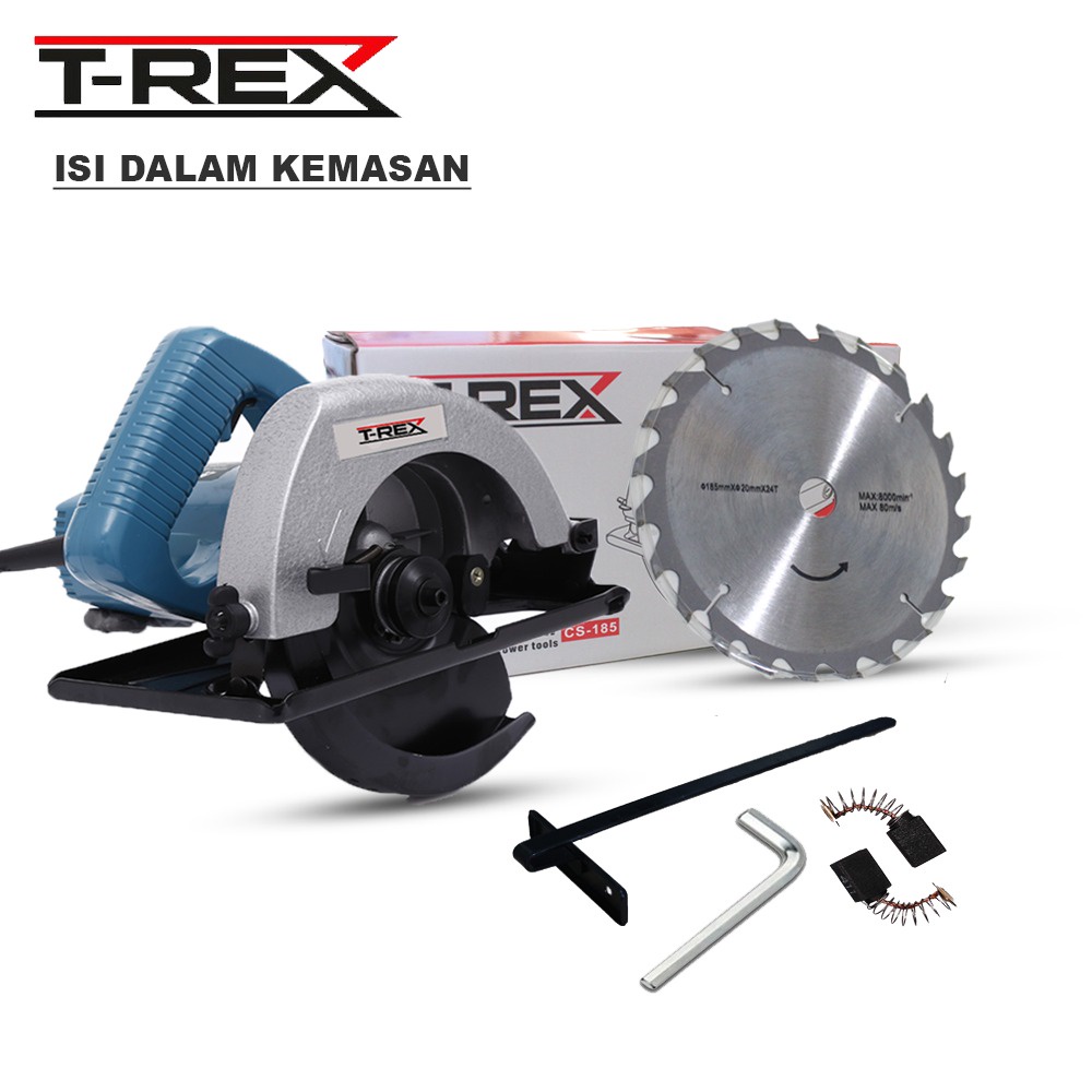 Jual circular saw T-REX spt JLD sirkular mesin gergaji potong kayu 7 ...