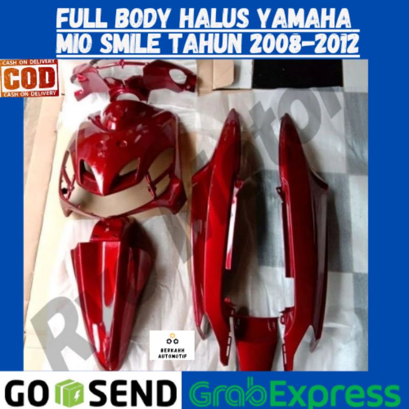 Jual YAMAHA MIO SMILE COVER BODY BODI HALUS FULL SET BIRU, MERAH, HIJAU ...