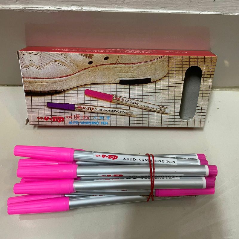 Jual marvel pen pink/magic pen/auto vanishing pen | Shopee Indonesia
