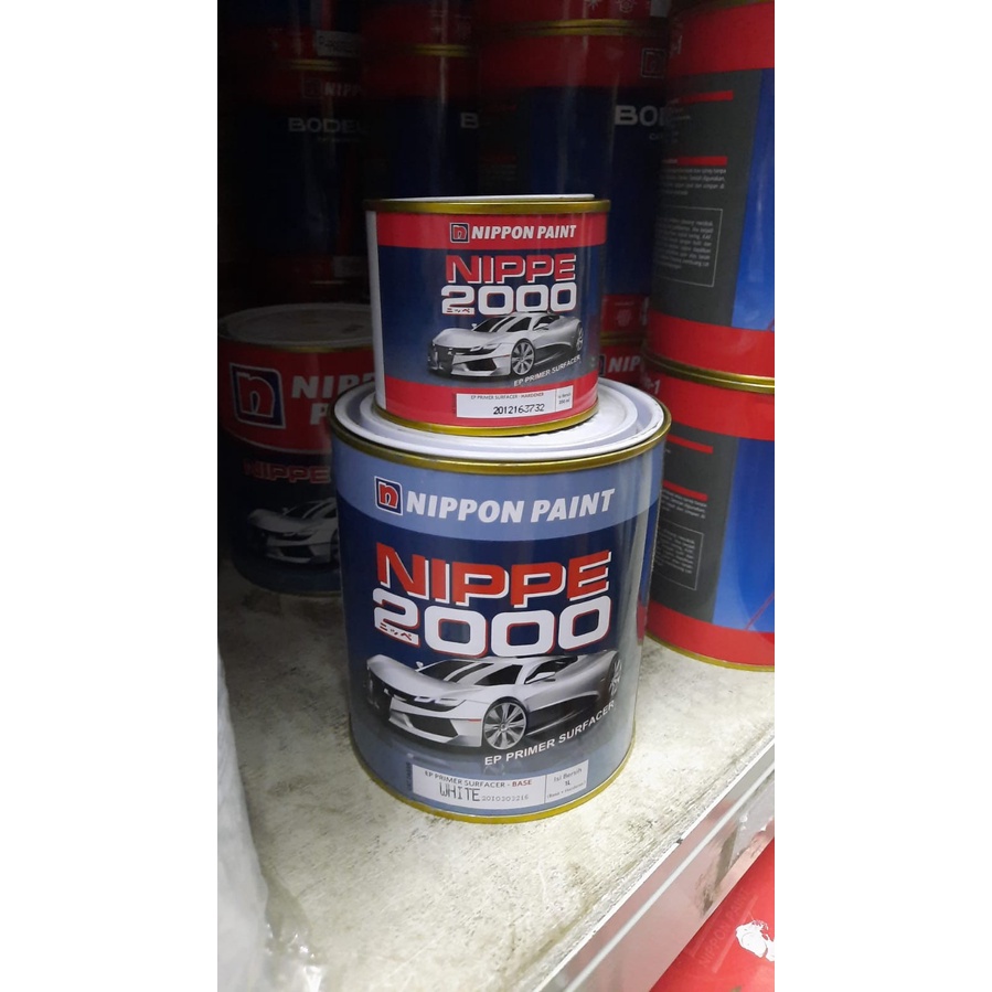 Jual CAT DUCO NIPPE 2000 - EPOXY + HARDENER 1 LITER | Shopee Indonesia