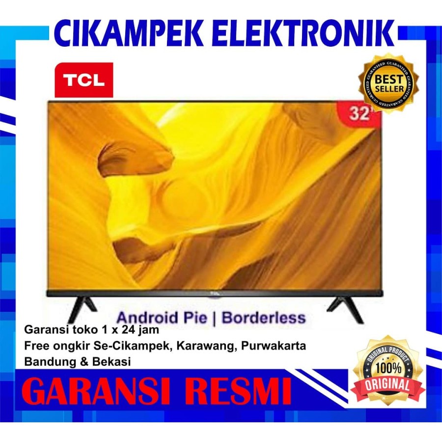 Jual TV LED TCL 32A5+ ANDROID TV 32 INCH ANDROID 11 32A5 | Shopee Indonesia