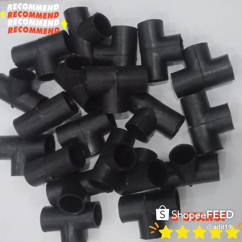 Jual Tee Pipa Listrik 5/8 Hitam | Shopee Indonesia