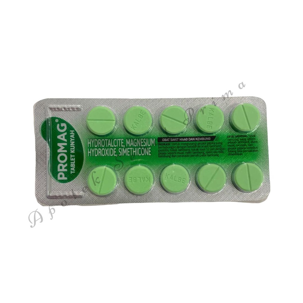 Jual Promag Tablet per Strip | Shopee Indonesia