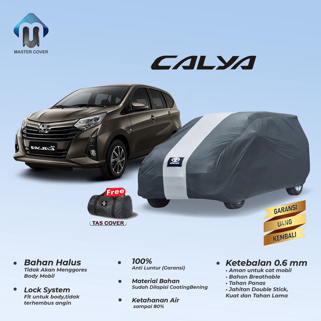 Jual Body Cover Mobil Calya / Sarung Penutup Mobil CALYA Selimut Mantel ...
