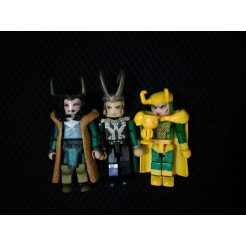 Jual Minimates Marvel Loki Avengers, Loki classics, Lady Loki | Shopee ...