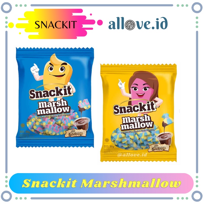 Jual Snackit Marshmallow 30 Gr | Shopee Indonesia