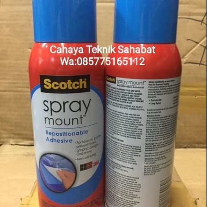 Jual LEM spraymount 3m (290gr) | Shopee Indonesia