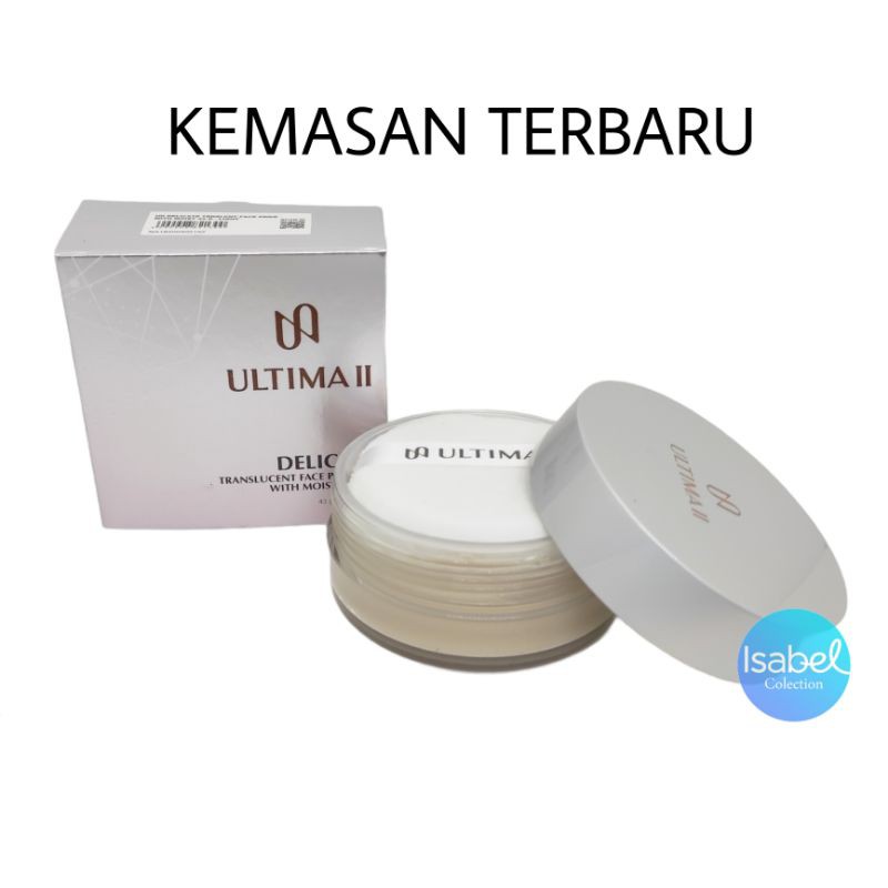 Jual ⭐ Isabel ⭐ ULTIMA II TRANSLUCENT FACE POWDER BESAR 43 gr | Shopee ...
