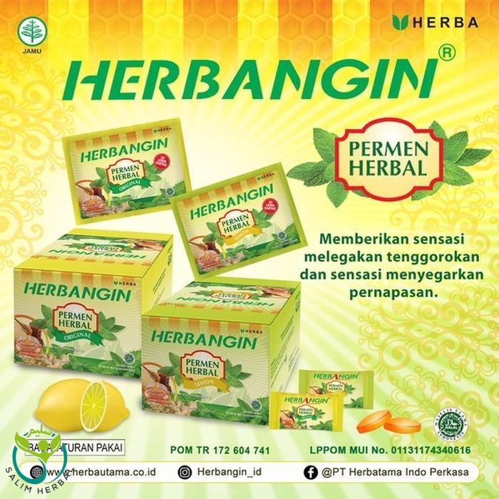 Jual Permen Herbal Herbangin Original | Shopee Indonesia