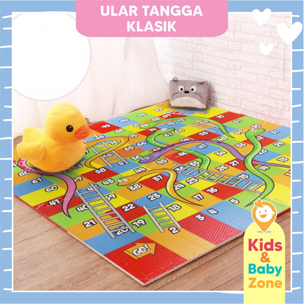 Jual BBT Karpet Puzzle Lantai Eva Mat 120 x 120 x 1cm Edukatif | Shopee ...