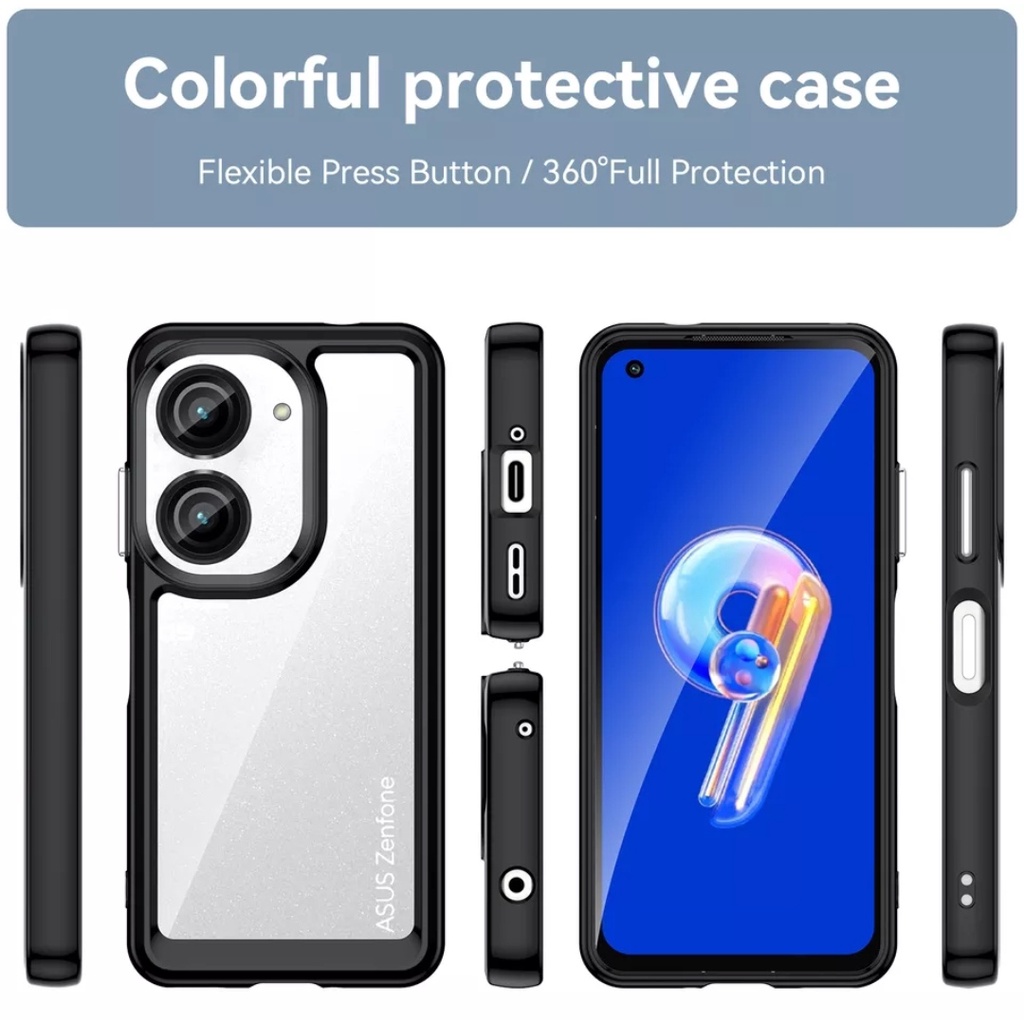 Jual ASUS ZENFONE 9 SOFT CASE SILIKON CRYSTAL PC COLORFULL | Shopee ...