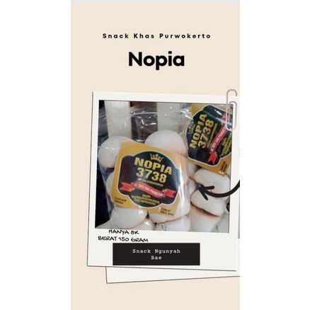 Jual Nopia 3738 Nopia Khas Purwokerto,Nopiane Inyong Pada(Berat 150 ...