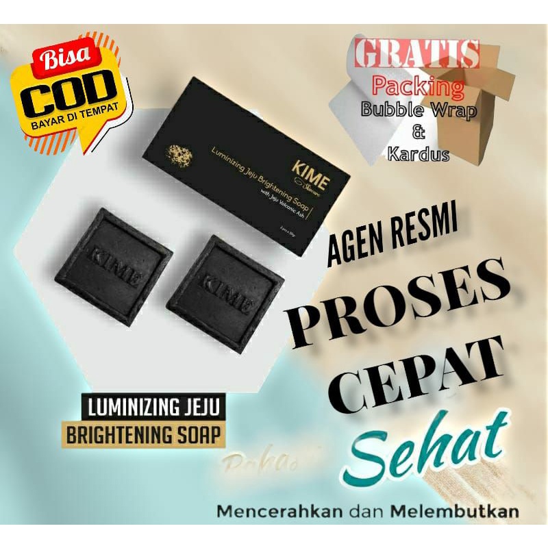 Jual PROMO... KIME/KIMI/KIMIE SKINCARE JEJU BRIGHTENING SOAP SABUN ...