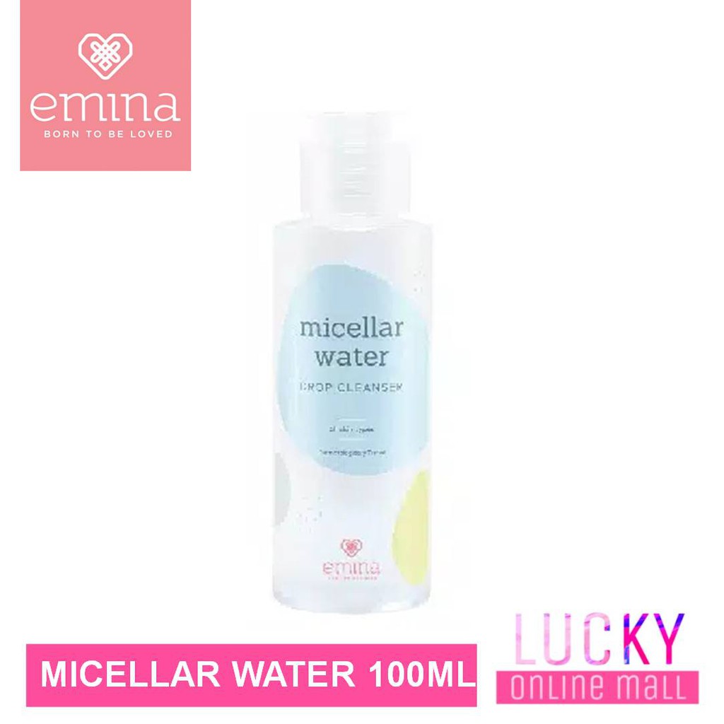 Jual Emina Micellar Water Drop Cleanser 100 ml | Shopee Indonesia