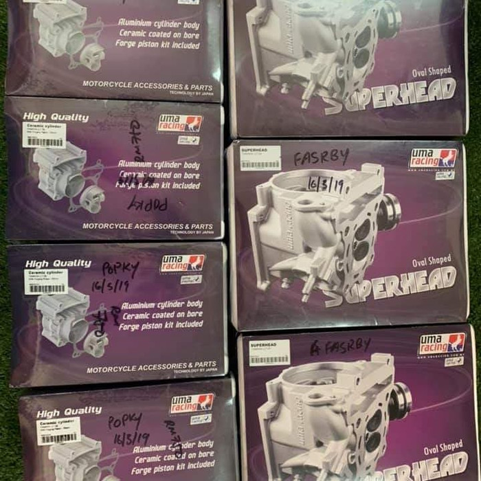 Jual head uma racing 23 20 mx king r15 vixion xabre | Shopee Indonesia