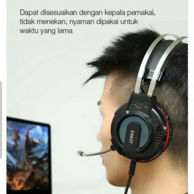 Jual Headphone Robot G20 Gaming | Shopee Indonesia