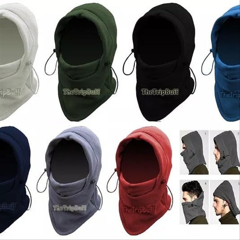 Jual Masker Polar Buff / Topi Masker Polar Balaclava Multifungsi 6 in 1 ...
