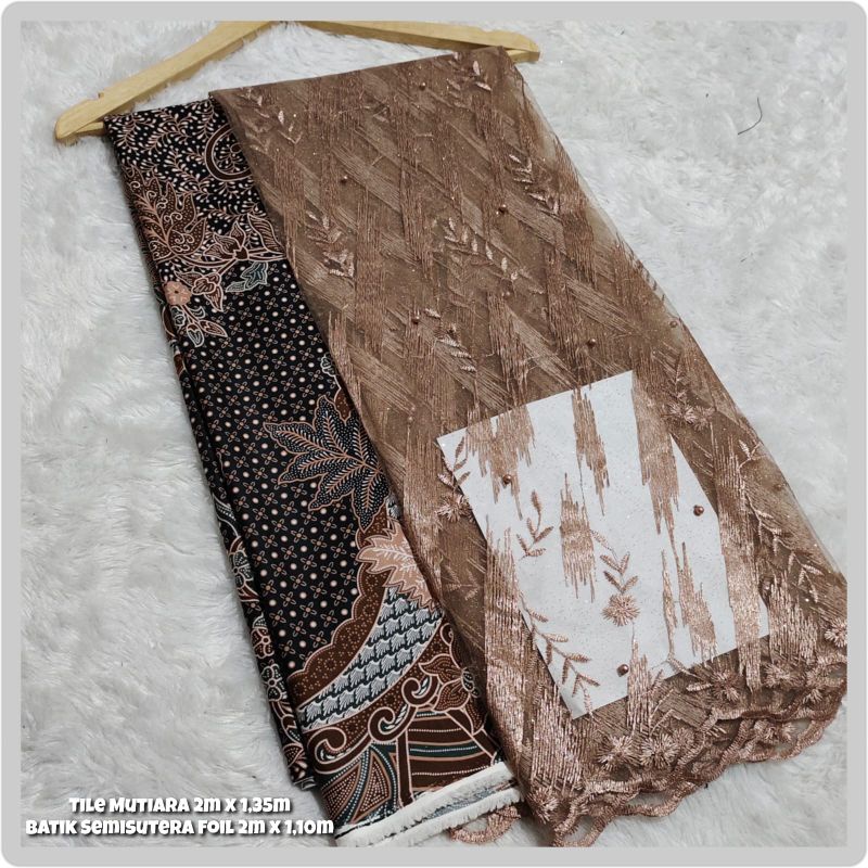 Jual Set Tile Mutiara & Batik Semisutera | Shopee Indonesia