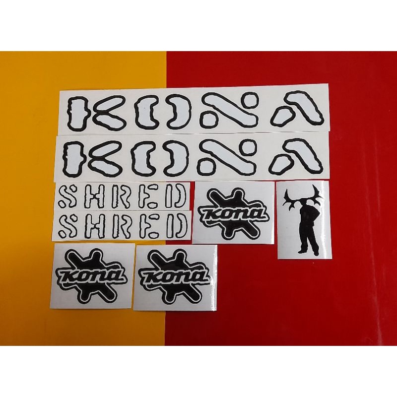 Jual Stiker Sepeda Kona Shred | Shopee Indonesia