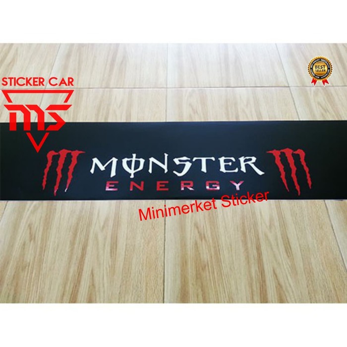 Jual stiker monster energy sticker kaca mobil universal ples blok ...