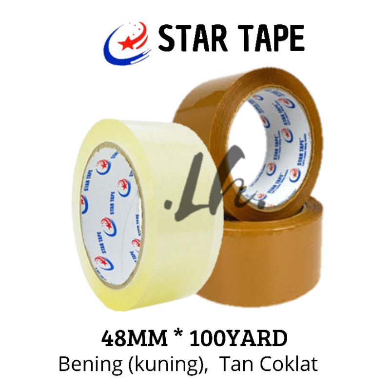 Jual LAKBAN ( 1 PCS ) 100 YARD X 48MM 2 INCH MURAH | Shopee Indonesia