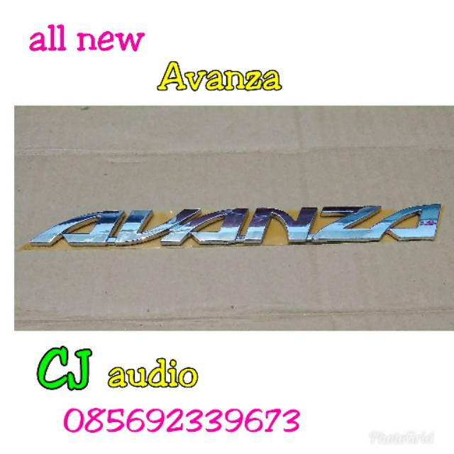 Jual Logo emblem tulisan all new Avanza Veloz | Shopee Indonesia