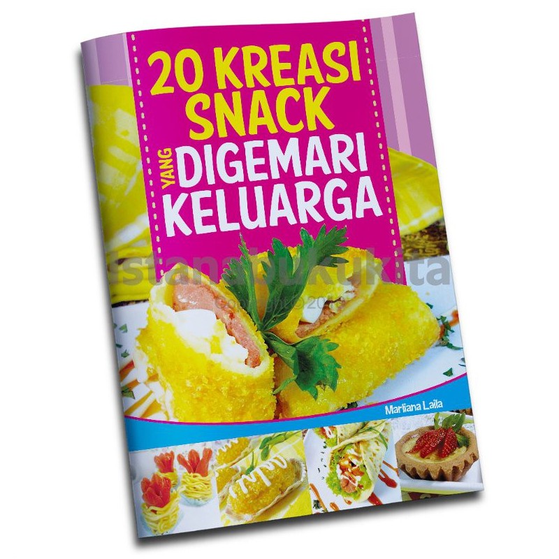 Jual Best Seller - 20 Kreasi Snack Yang Digemari Keluarga - Resep Bikin ...