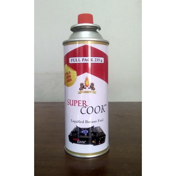 Jual Tabung gas kaleng butane Super cook | Shopee Indonesia
