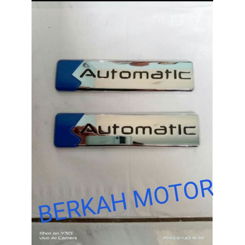 Jual emblem tulisan automatic | Shopee Indonesia
