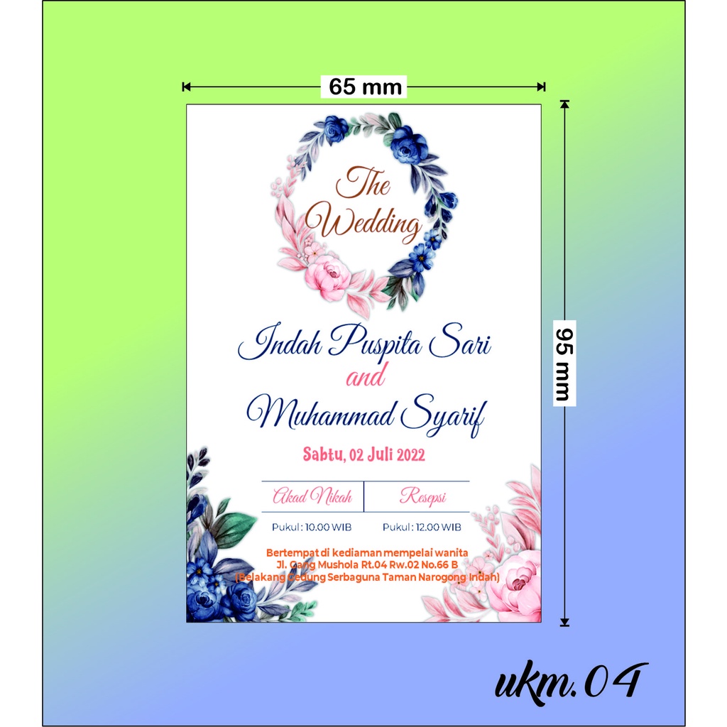 Jual (minimal order 50 pcs ) cetak Undangan Mini Kopi Tasyakuran ...