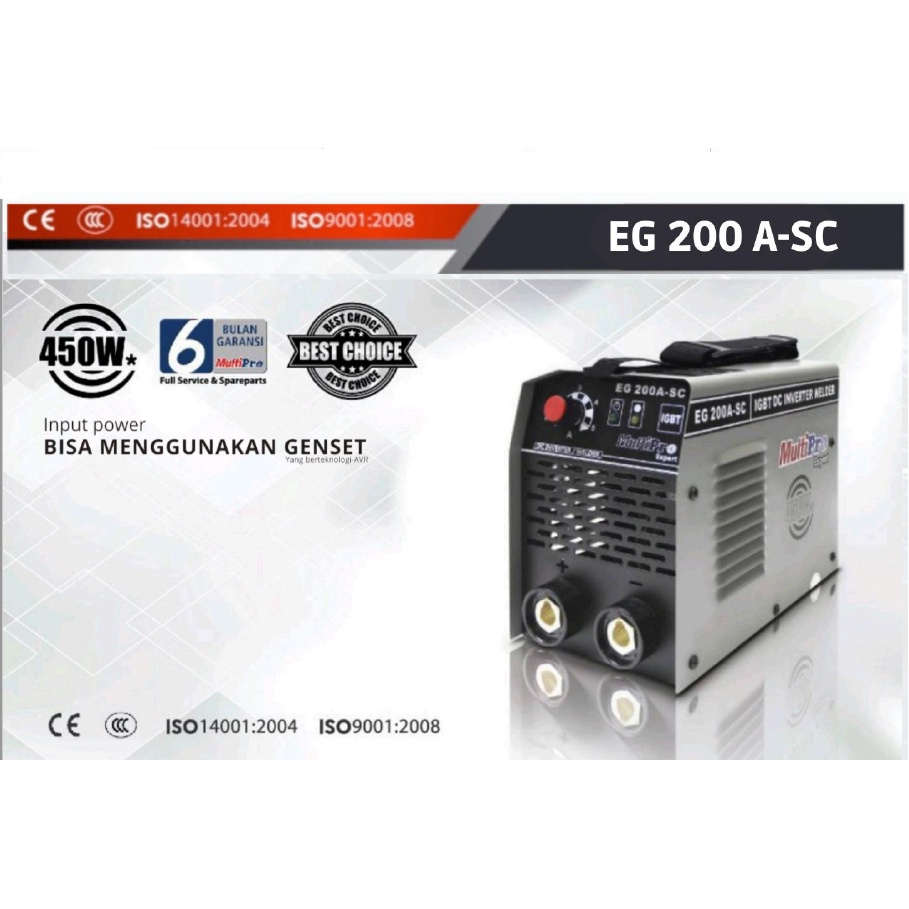 Jual Mesin Las Multipro EG 200 A-SC IGBT Inverter | Shopee Indonesia