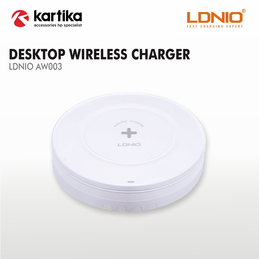 Jual LDNIO AW003 32W Dekstop Wireless Charger QC 3.0 & PD 2.0 with ...