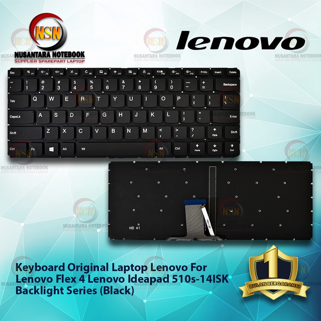 Jual Keyboard Laptop Original Flex 4 Lenovo Ideapad 510s-14ISK ...
