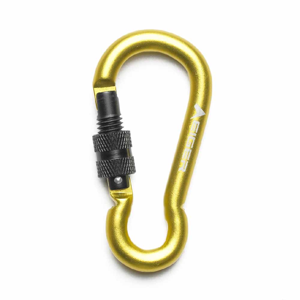 Jual EIGER 7 MM PEAR CARAB WSCREW LOCK KEYCHAIN | Shopee Indonesia